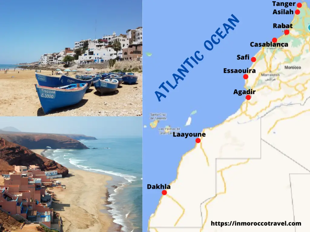 Beautiful Beaches in The Moroccan Atlantic Coast - inmoroccotravel.com